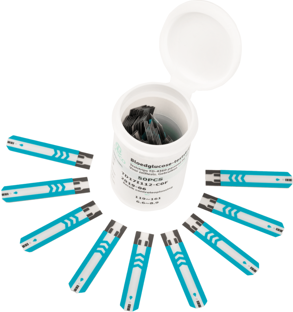 Ht One TD Gluco 50 test strips · HT One
